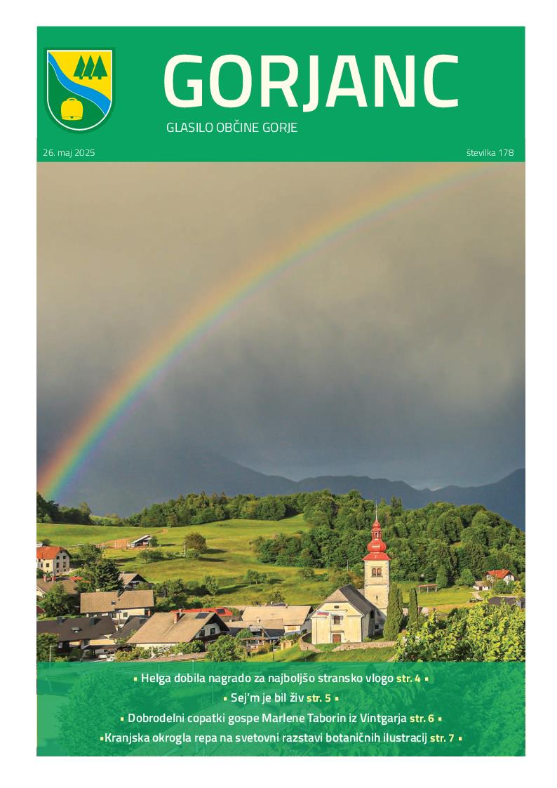 Številka 178, maj 2025 - gorje.si